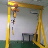 China Mini Indoor 2t Mobile Gantry Crane Power Source 3 Phase 380V 50hz for sale