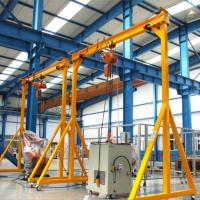 China ISO Certificate 8.5T Portable Gantry Crane Light Weight Assembly Are Easy for sale