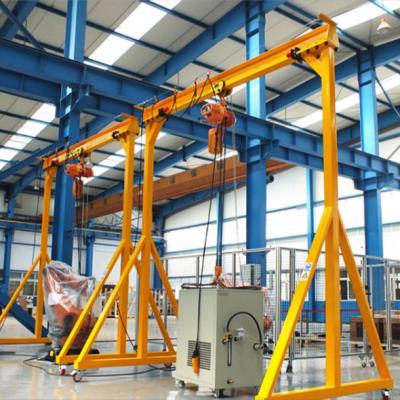 China ISO Certificate 8.5T Portable Gantry Crane Light Weight Assembly Are Easy for sale