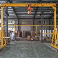 China Lifting Height 8.5m Mobile Gantry Crane Customized Width CE Certificate for sale