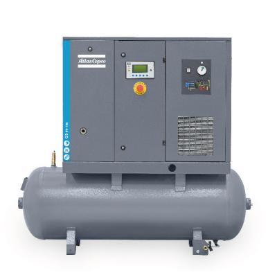 China Atlas G Series G5 Rotary Screw Oil-injected Lubricated Air Compressor for Energy Savings for sale