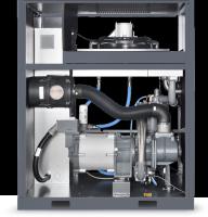 China 1170 Kg Oil Injected Screw Air Compressor With Built In Dryer for sale