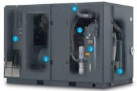 China 90 kW Rotary Screw Air Compressor GL90VSD for sale