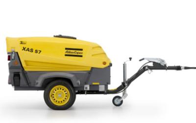 China Optimal Performance Portable Compressor XAS57E with Low Oil Content in Gas 5 for sale
