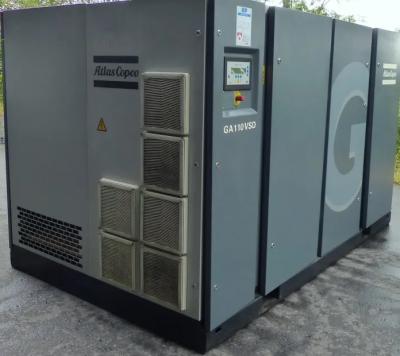 China Rotary Screw Oil-injected Atlas GA Series with GA110VSD and CE Certificate for sale