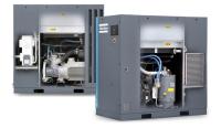 China Aluminum Alloy Rotary oil injected Atlas Screw Air Compressor  Ga55 for sale
