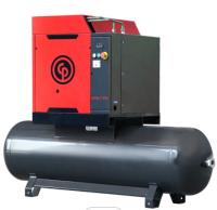 China 11kw Chicago Pneumatic Screw Air Compressor CPM15 Lubricated for sale