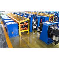 China Easy to operate high frequency pipe making machine erw tube mill line equipment for oil and gas pipe for sale