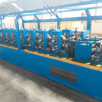 China Nanyang production workshop API erw carbon steel tube mill for sale