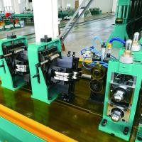 China Nanyang manufacturer ERW high speed pipe making machine welding tube mill line for sale