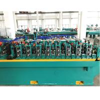 China high frequency metal galvanized steel pipe welding making machine erw tube mill line for construction for sale