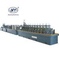 China Standard tested round erw stainless steel pipe making machine tube mill line for sale