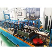 China fully automatic ss pipe making machine stainless steel welded erw tube mill production line for sale