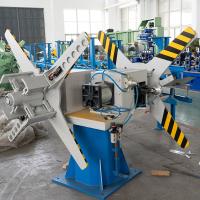 China Nanyang Uncoiler Erw Galvanized Round Steel Pipe Double Arm Uncoiler Making Machine for sale
