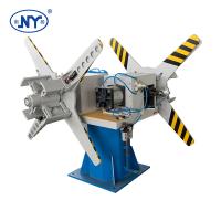 China Nanyang Hydraulic Pneumatic Expansion Rotation Uncoiler Steel Decoiling Machine for sale