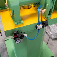 China Nanyang steel coil hydraulic double mandrel uncoiler machine decoiler for sale