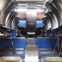 China Flat oval pipe making machinery CS/carbon steel high precision erw tube mill for sale