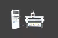 China 2.2kw 1325 Sign Making CNC Router T Slot With Knife Cutting System for sale