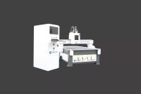 China 4 X 8 Sign Making CNC Router T Slot With Oscillating Knife 1300mm X 2500mm for sale