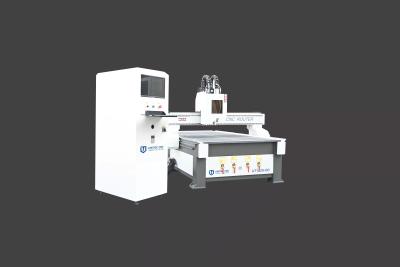 China 4 X 8 Sign Making CNC Router T Slot With Oscillating Knife 1300mm X 2500mm for sale