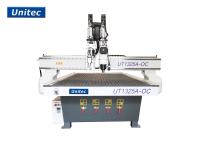 China Unitec 1325 Oscillating Sign Making CNC Router For acrylic Cardboard for sale
