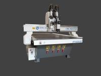 China Flatbed Cutter Sign Making CNC Router T Slot With Knife Cutting System for sale