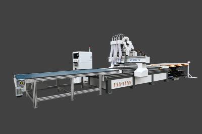 China Unloading Table Nesting Machine Multi Spindle With Material Uploading for sale