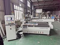 China Flatbed Cutter ATC CNC Router Machine 2m X 3m With Oscillating Knife Creasing for sale