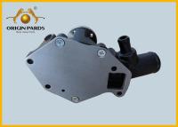 China 4BD1 4BE1 Engine Water Pump 8970211710 Iron Body Total Height 154mm Flange Plate 4 Bolts Aluminum Side Pipe for sale