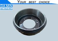 China 4WD Light Truck NPS Front Brake Drum 8971381100 Lining Width 75mm 6 Bolt Holes Steel Chassis Parts for sale