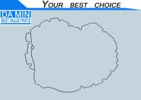 China Oil Cooler Gasket ISUZU Engine Parts 0.041 KG For CXZ 6WF1 1112192050 for sale