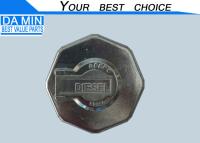 China 8981460100 ISUZU NPR Fuel Cap Round Octagon With Lock And Diesel Open Close Words for sale