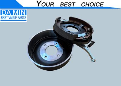 China Durable ISUZU NPR Parts Hand Brake Assembly Have Steel Drum And Iron Drum With Brake Shoes And Plate for sale
