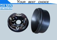 China Durable ISUZU NPR Parts Hand Brake Assembly Have Steel Drum And Iron Drum With Brake Shoes And Plate for sale