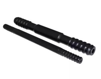 China 60mm Top Hammer Mining Drill Machine Rod 45mm Thread B22 Drilling Rig Rod for sale