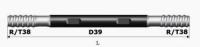 China D39 Dia 39mm Hdd Core Drill Bit Extension Rod 1220mm ISO9001 for sale