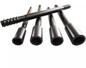 China R38 T38 T45 T51 Drill Shank Rod Adapter Half Bridge Threaded Pipe Coupling Sleeve for sale