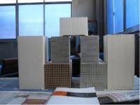 China White High Alumina Refractory Bricks For Reheating Furnace 100*100*100mm for sale