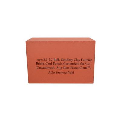 China 2.1-2.2 Bulk Dendisty Clay Furnace Bricks Customized for Your Business for sale