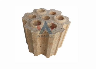 China Solid Fire Fe2O3 Clay Refractory Brick For Industry Furnace for sale