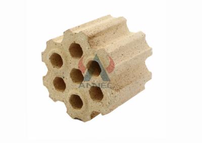 China Al2O3 Checker High Alumina Refractory Bricks 40Mpa For Glass Furnace for sale