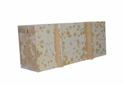 China Yellow CCS 40Mpa 1650C Alumina Silicate Refractory Brick for sale