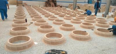 China Smelting Furnace 1690 1730 Degrees Clay Refractory Brick for sale