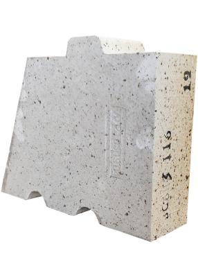 China SK40 Insulating Refractory Brick Yellow Al2O3 High Alumina Brick for sale