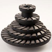 China 125mm 5'' Turbo Shaped Metal Bond Diamond Grinding Cup Wheels For Concrete Terrazzo Granite Marble Engineered Stone for sale