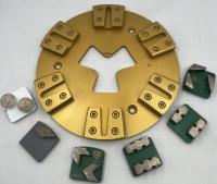 China 270mm HTC Plate With EZ Change And Redi Lock Slots To Be Able To Use HTC And Husqvarna Tools for sale