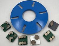 China Klindex Superconcrete Walk Behind Planetary Floor Grinders 240mm Conversion Plate W/ Six Redi Lock Slots for sale