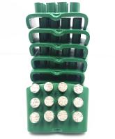 China HTC EZ Change Slide On 12S Mini Round Buttons Diamond Segments Metal Bond Concrete Terrazzo Floor Grinding Discs for sale