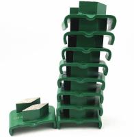 China HTC EZ Change Slide On Double Rhombus Shaped Diamond Segments Concrete Terrazzo Floor Grinding Shoes for sale
