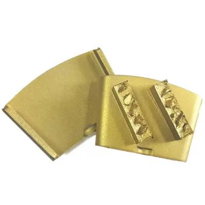 China HTC EZ Change Slide On Double Split PCD Bars Concrete Terrazzo Floor Preparation Glue Mastic Coating Removal Cutter for sale